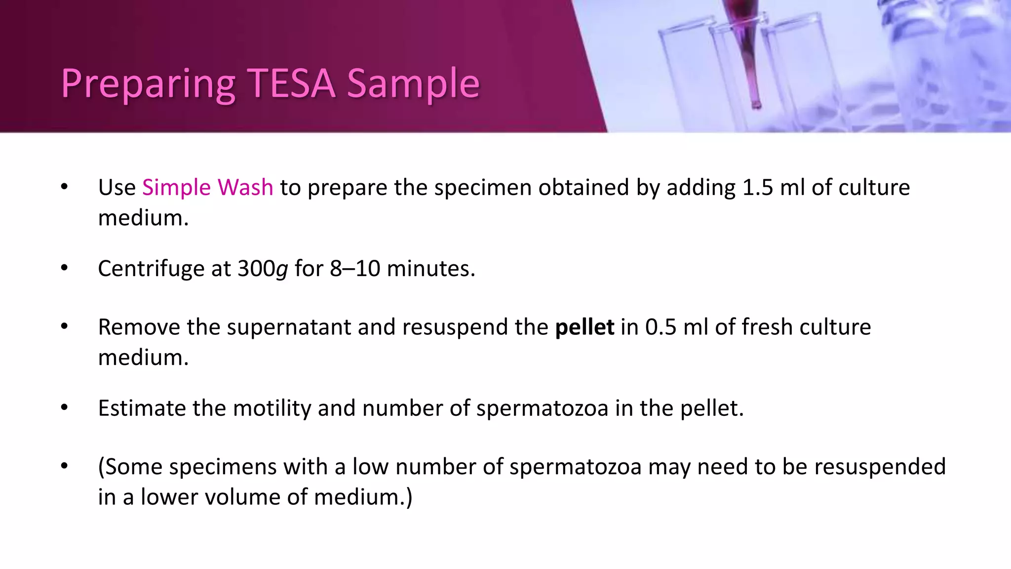 Semen Preparation Methods - Principles & Techniques | PPTX