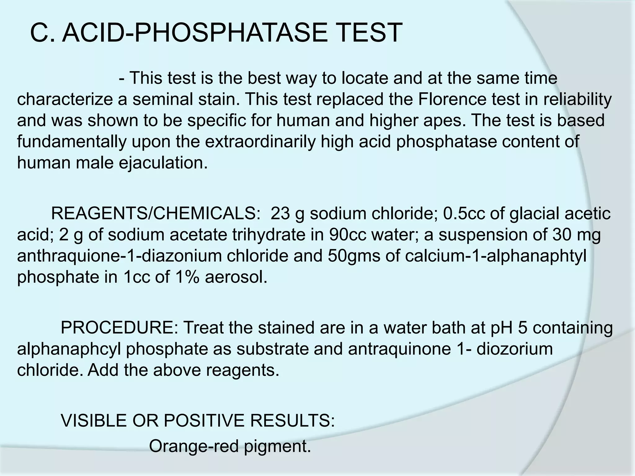SEMEN & SEMINAL STAINS.pptx