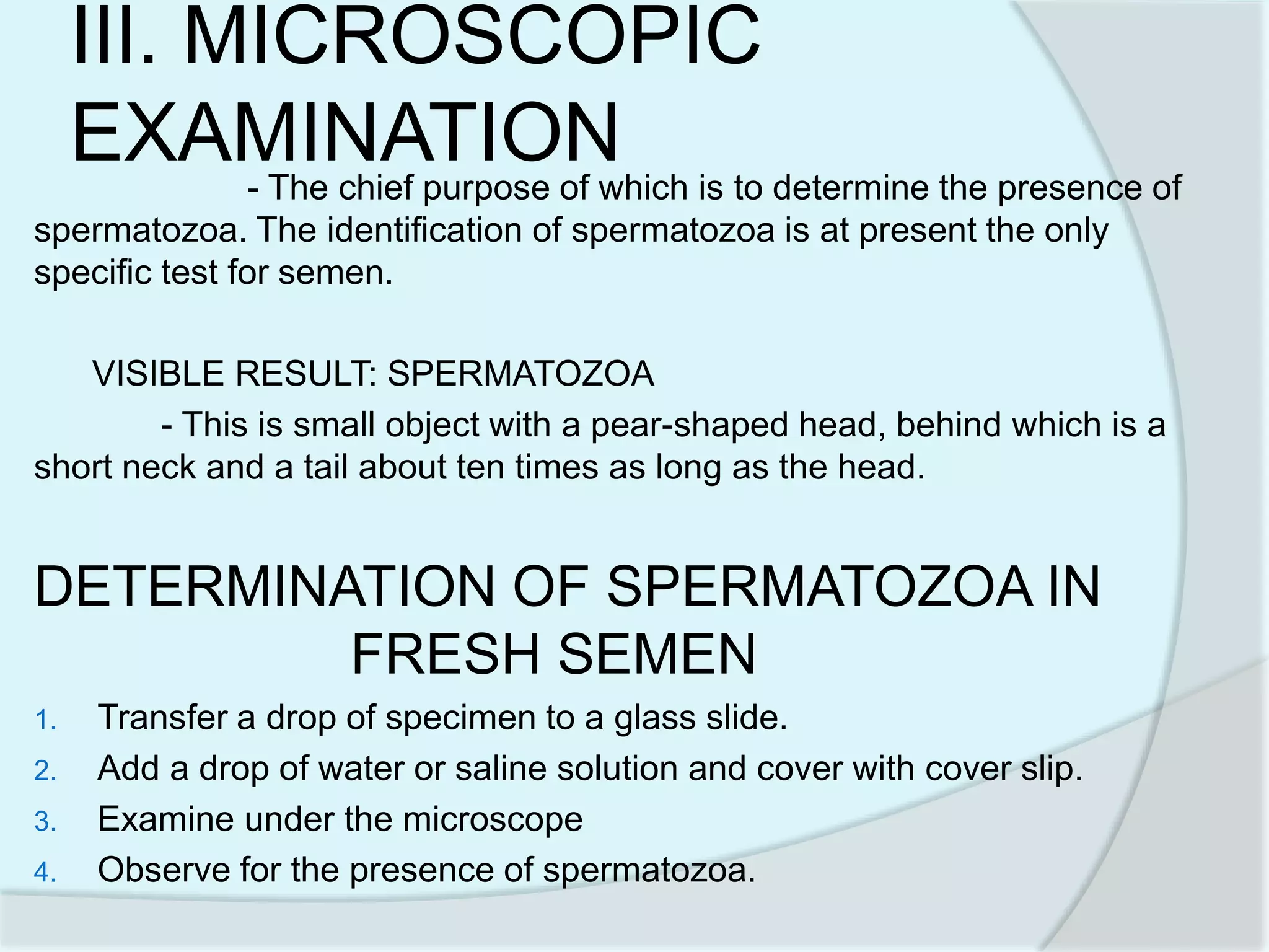 SEMEN & SEMINAL STAINS.pptx
