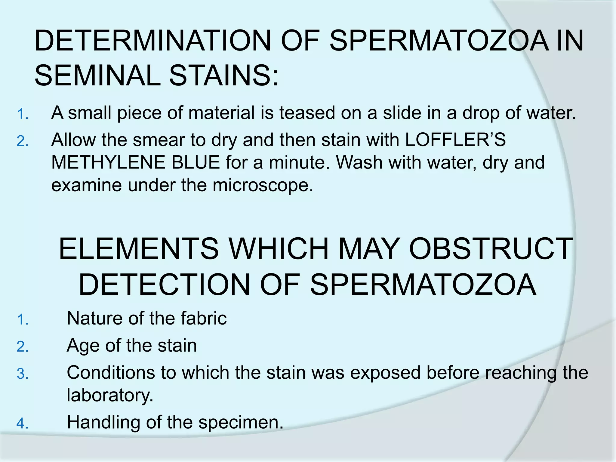 SEMEN & SEMINAL STAINS.pptx