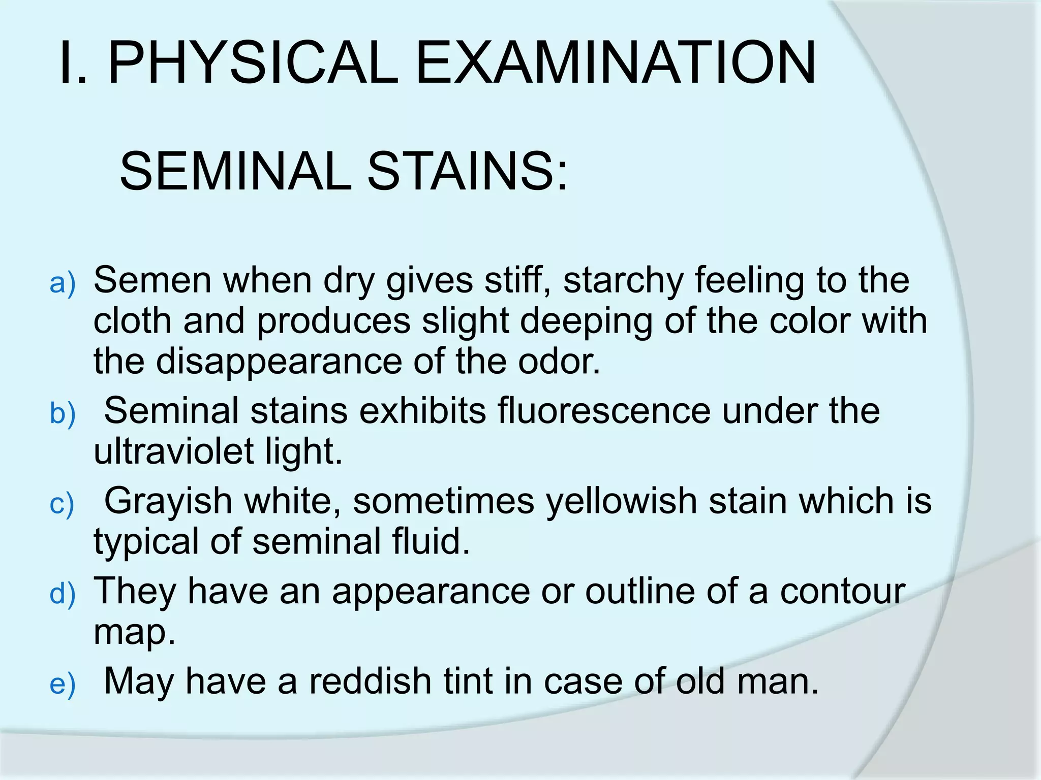 SEMEN & SEMINAL STAINS.pptx