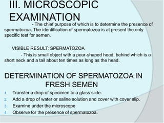 SEMEN & SEMINAL STAINS.pptx