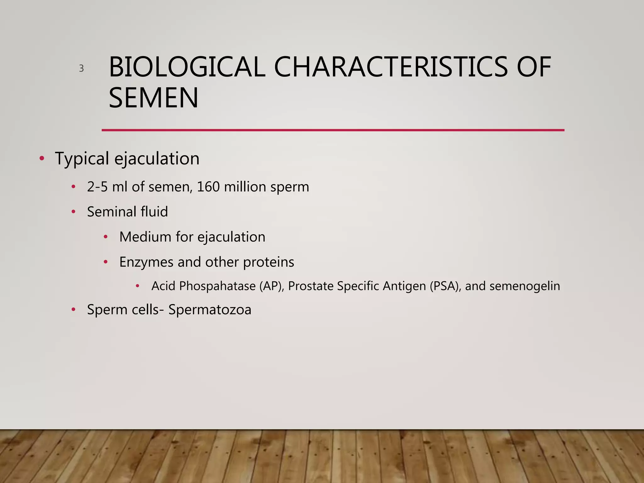 Semen Analysis | PPTX