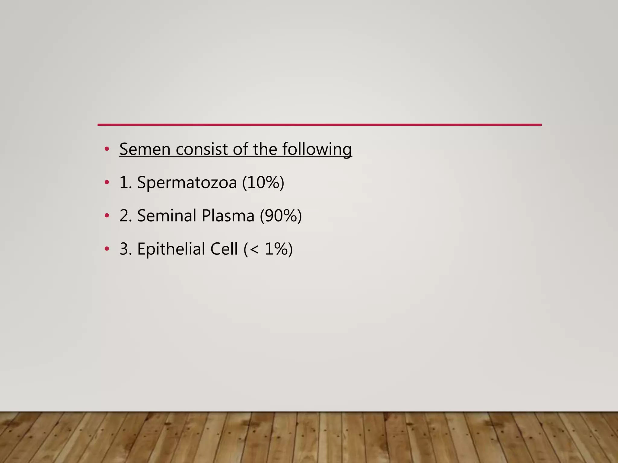 Semen Analysis | PPTX