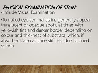 Semen Analysis | PPTX