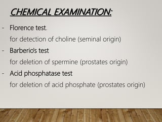 Semen Analysis | PPTX