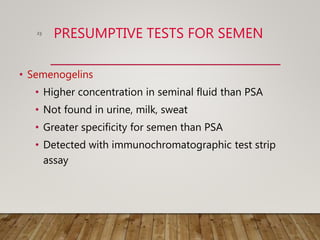 Semen Analysis | PPTX