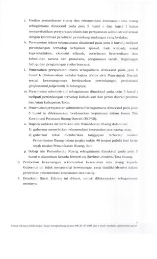 SE ATR/BPN Percepatan Investasi | PDF