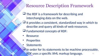 Sementic Web power point presentation... | PPTX