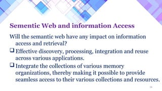 Sementic Web power point presentation... | PPTX