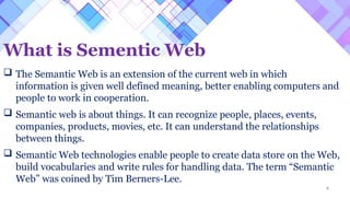 Sementic Web power point presentation... | PPTX