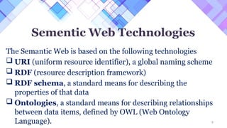 Sementic Web power point presentation... | PPTX