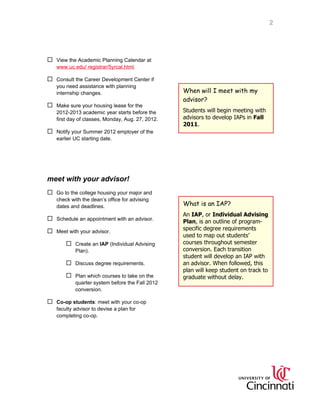 Semester Checklist 7 | PDF
