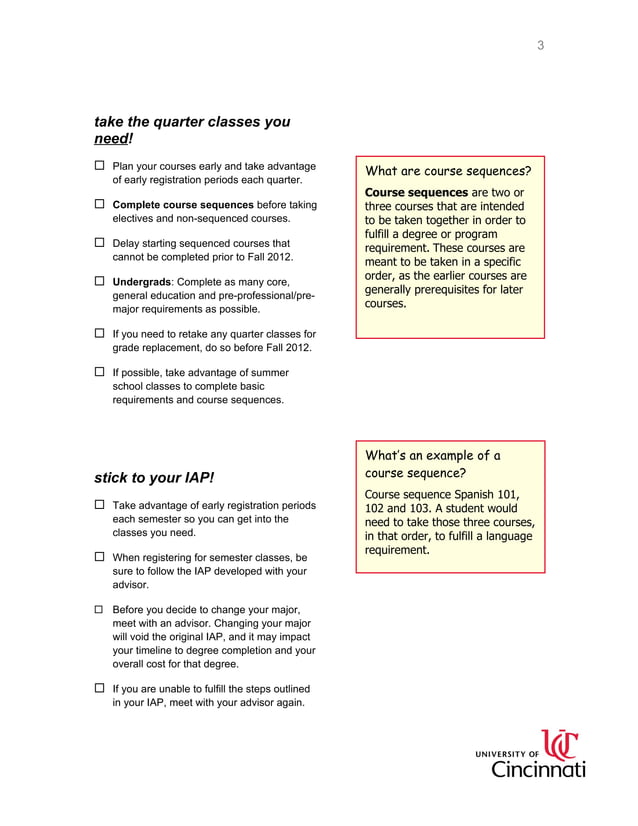Semester Checklist 7 | PDF