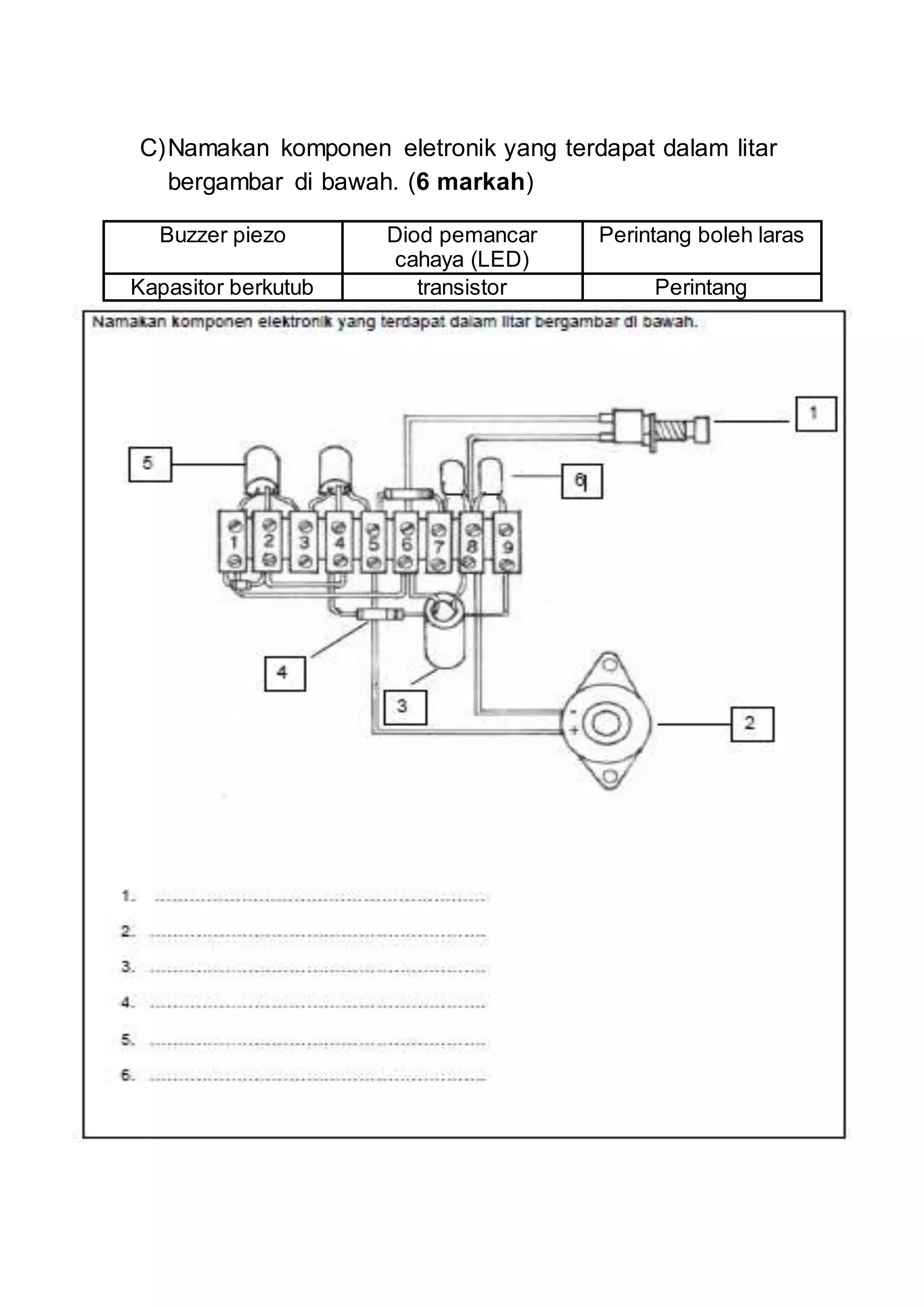 SOALAN PERTENGAHAN TAHUN REKA BENTUK DAN TEKNOLOGI TAHUN 5 2015 | DOCX