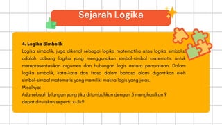 Semester 1 Pertemuan 1_Dasar-Dasar Logika Pengertian, Sejarah, dan ...