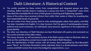 "The Art of Rebellion: Meena Kandasamy's Dalit Voice in Literature" | PDF