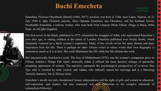 Women’s Victimization in Buchi Emecheta’s ‘The Joys of Motherhood’ | PPT