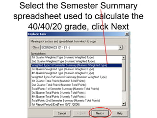 Semester grades | PPT