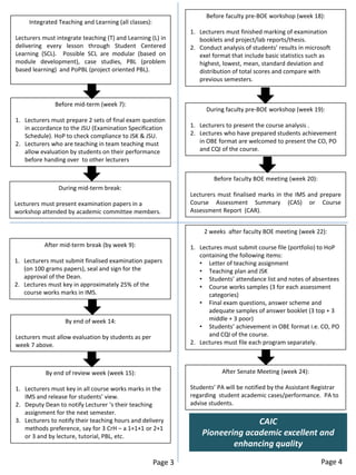 A Semester Plan for OBE Action Plan | PPTX