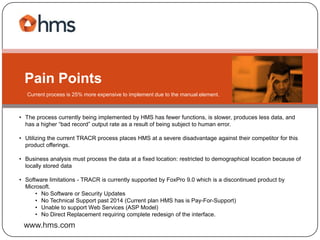 HMS | PPTX | Databases | Computer Software and Applications