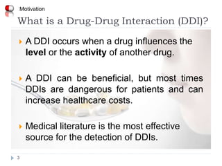 Extraction of Drug-Drug Interactions from Biomedical Texts | PPT