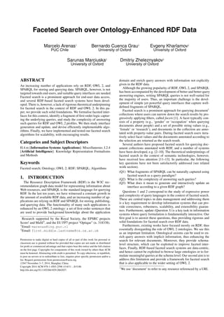 SemFacet paper | PDF