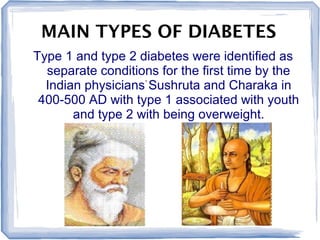 Sem history of diabetes | PPT