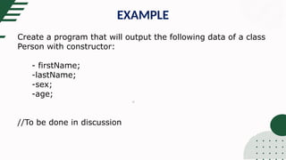 Semi-1-Constructor Constructor Constructor | PPTX