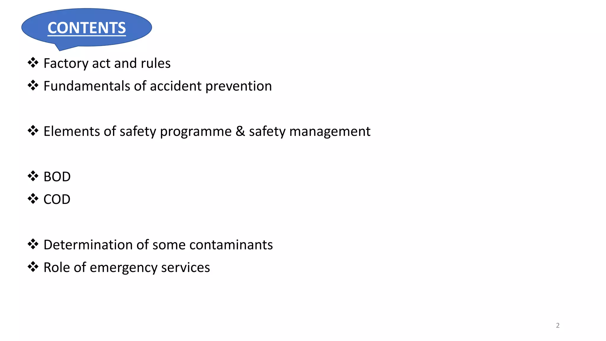 hazard & risk management | PPTX