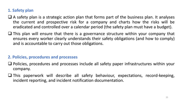 hazard & risk management | PPTX