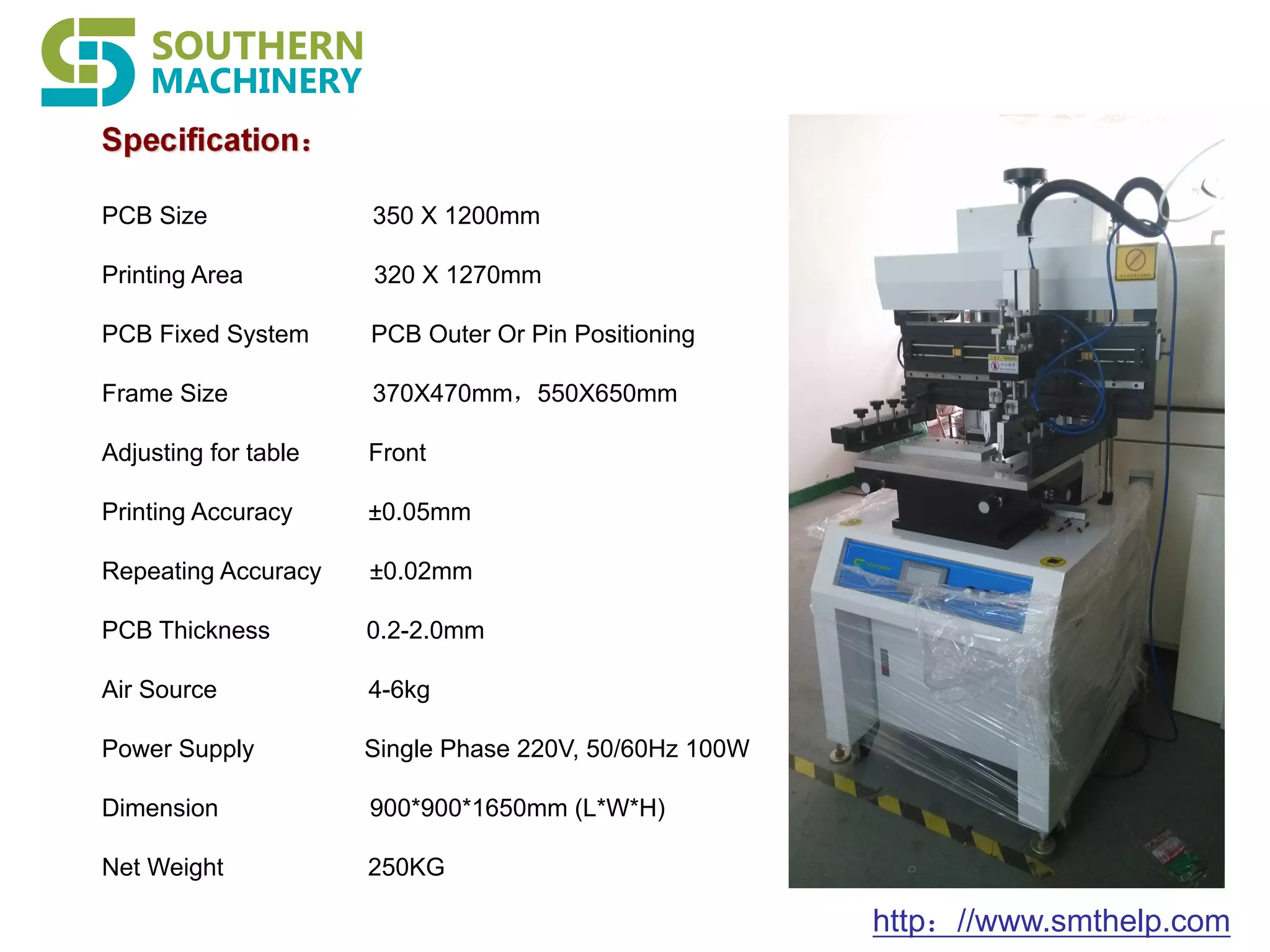 Semi auto screen printer sp-300 | PDF