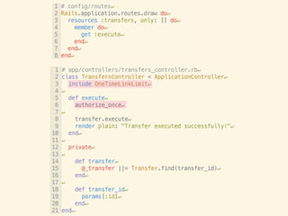 Semi-automated bank transfers with Rails and Shinsei | PDF | Programming Languages | Computing
