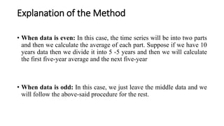 Semi average method | PPTX