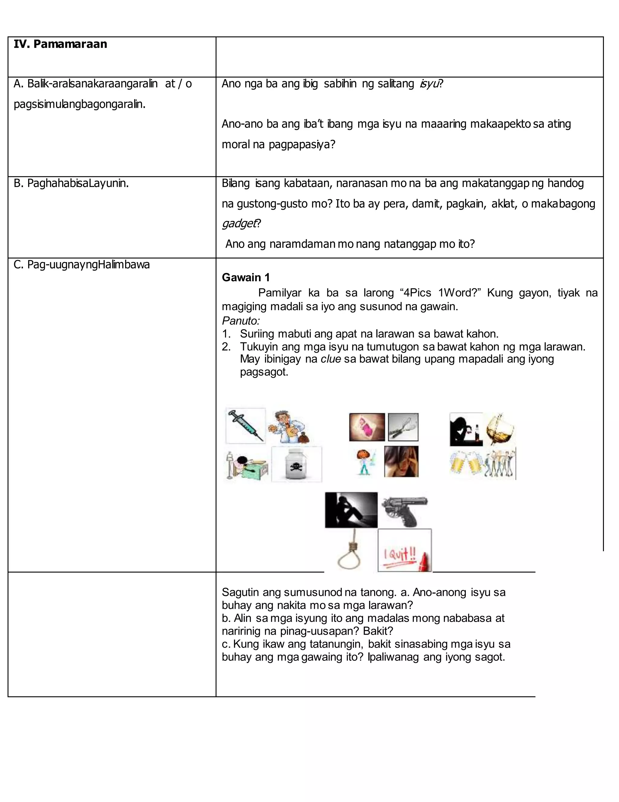 Semi detailed lp in esp.liezel 2 | PDF