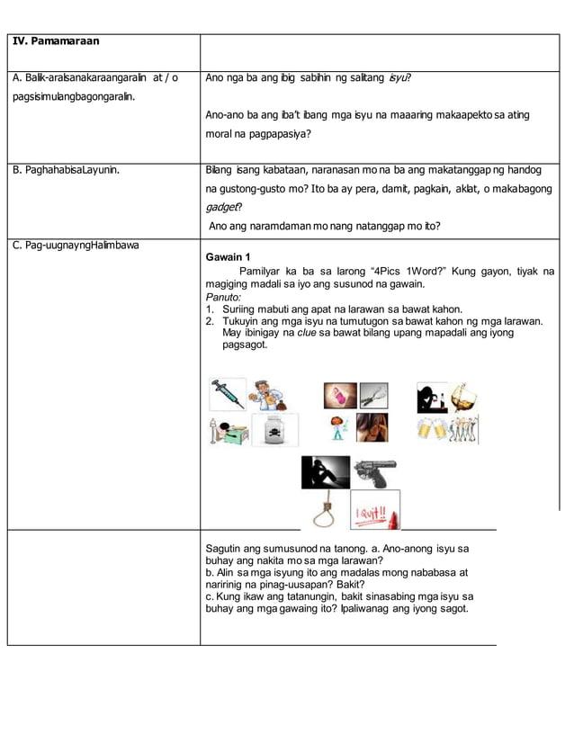 Semi detailed lp in esp.liezel 2 | PDF