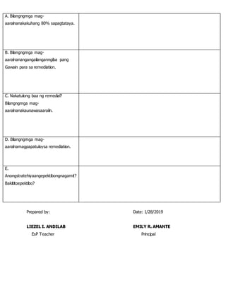 Semi detailed lp in esp.liezel 2 | PDF