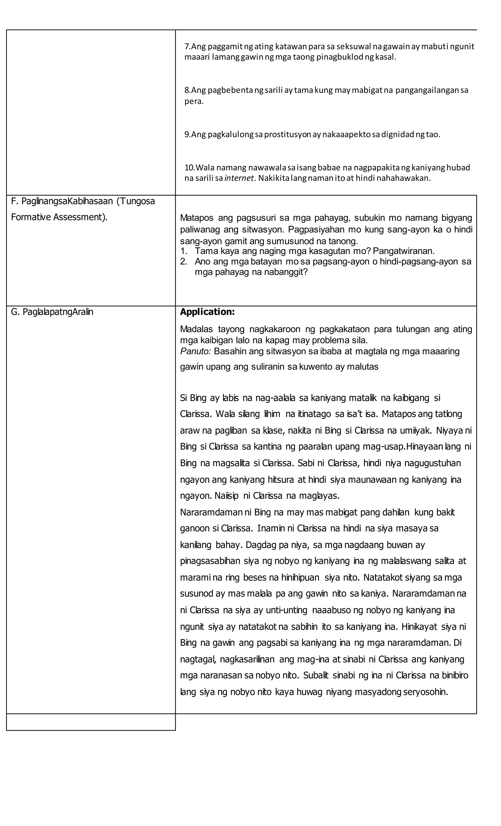 Semi detailed lp in esp.liezel 4 | DOCX