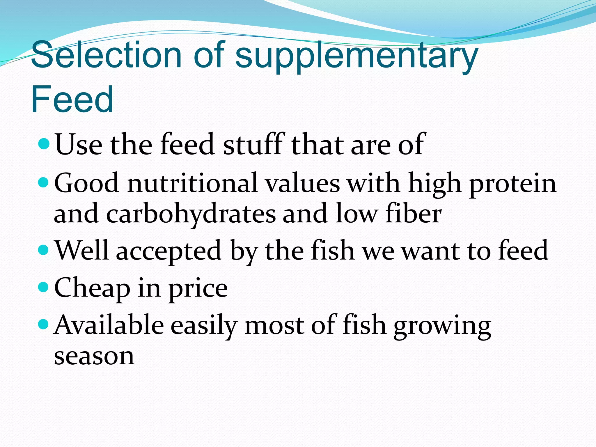Semi intensive fish culture system | PPTX