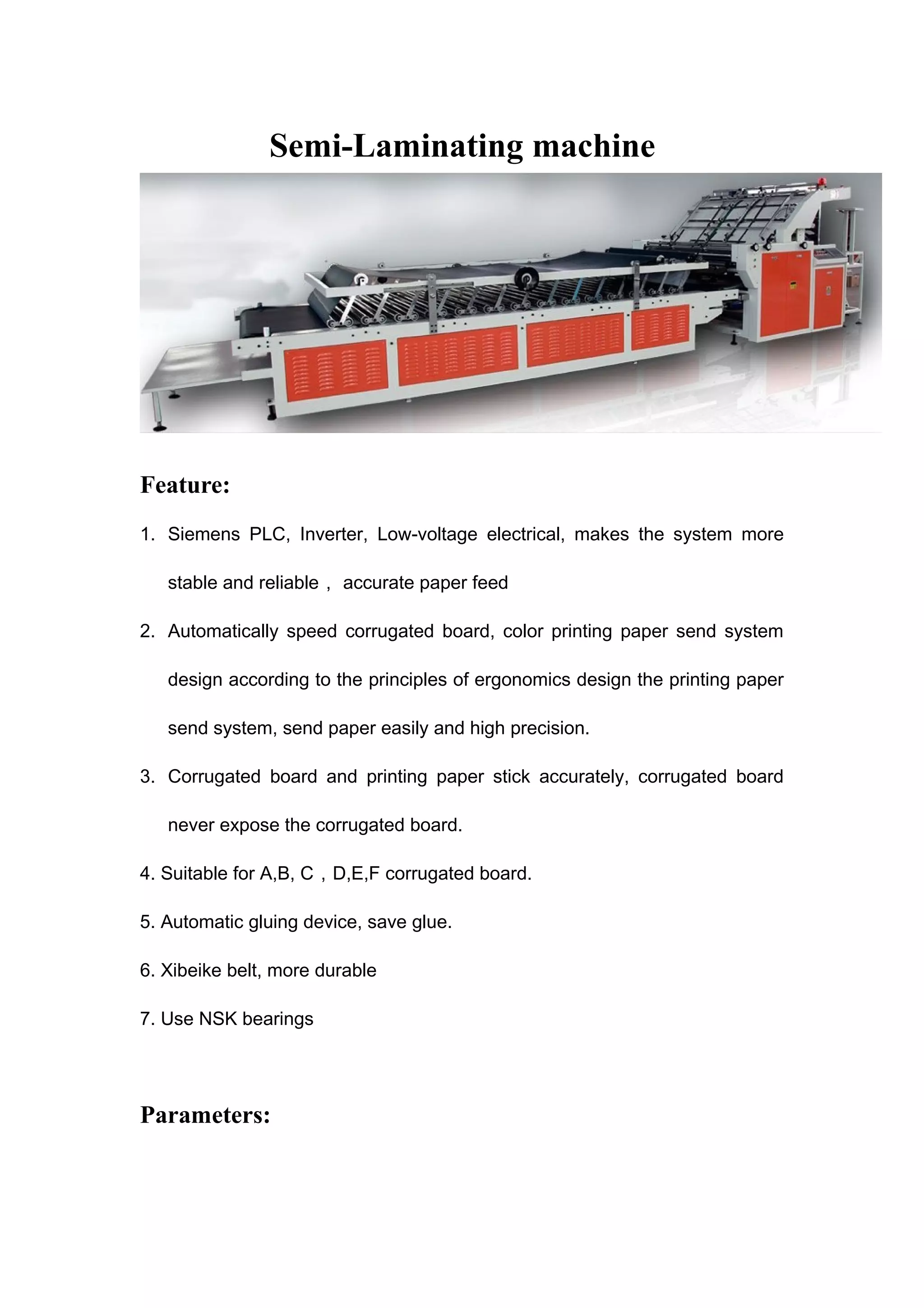 laminating machine make production of print box color box | PDF