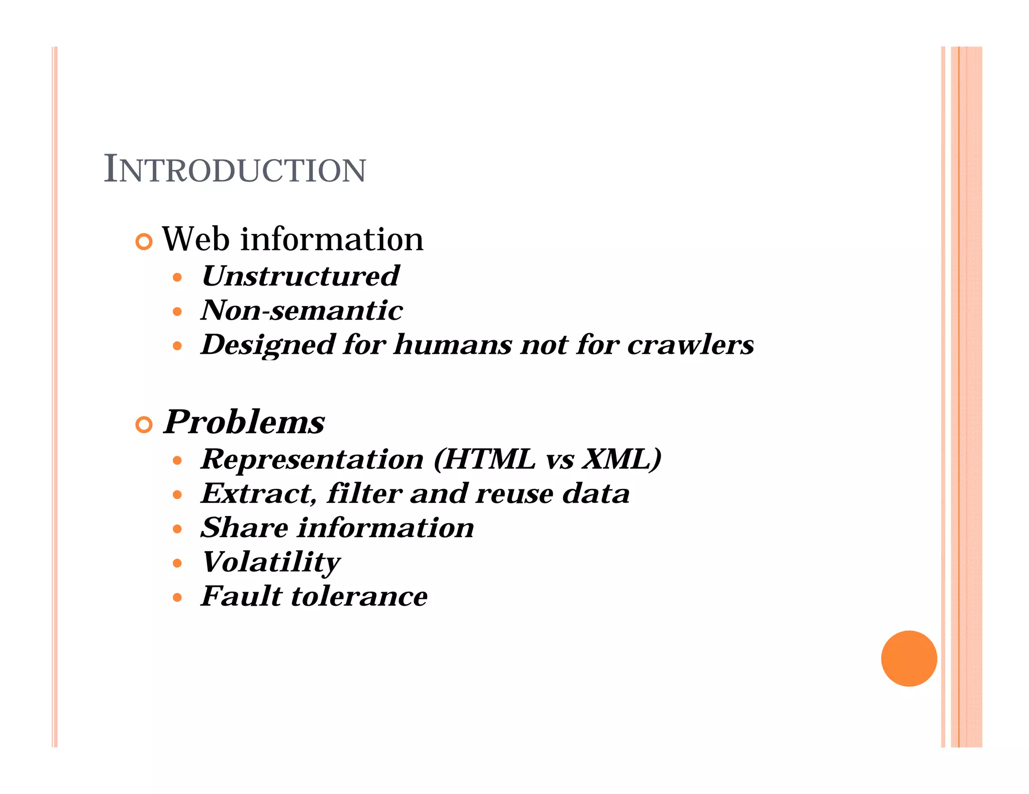 Semi Structure Data Extraction Ppt