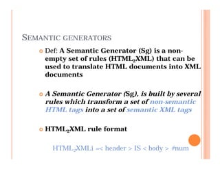 Semi structure data extraction | PDF