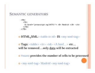 Semi structure data extraction | PDF