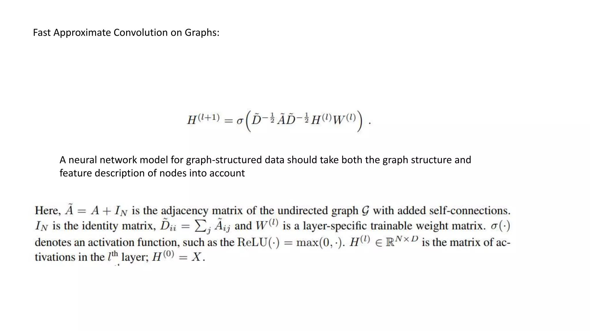 Semi Supervised Classification With Graph Convolutional Networks Ppt