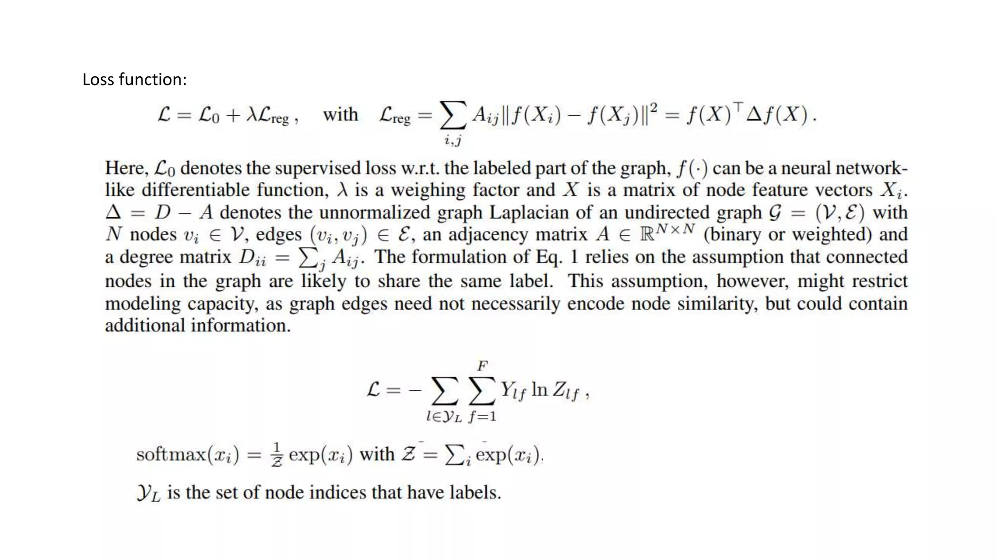Semi Supervised Classification With Graph Convolutional Networks Ppt
