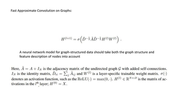 Semi supervised classification with graph convolutional networks | PPT