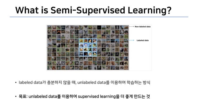 준지도학습 (Semi supervised learning) | PPT