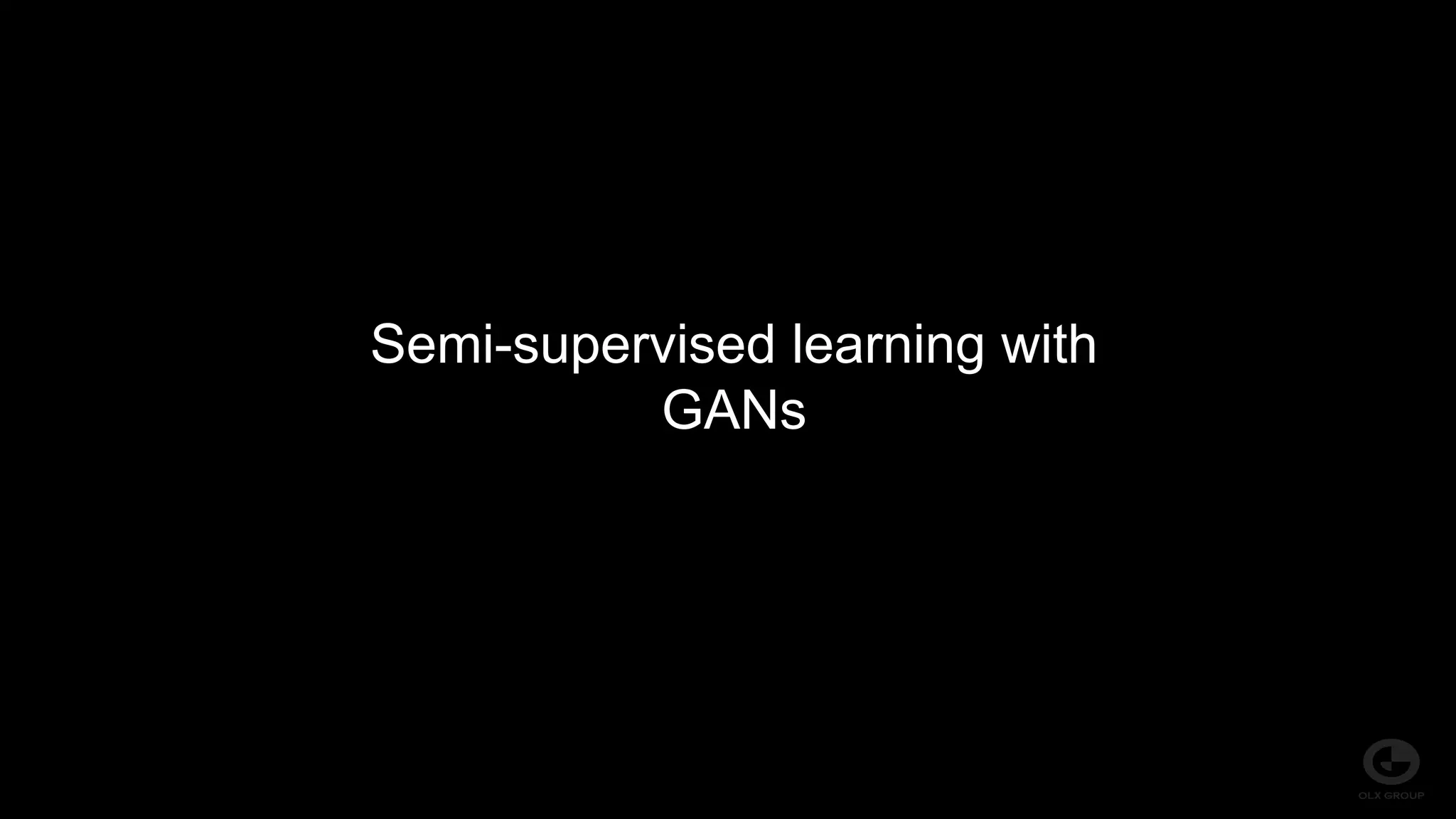 Semi-supervised learning with GANs | PPT