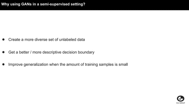 Semi-supervised learning with GANs | PPT