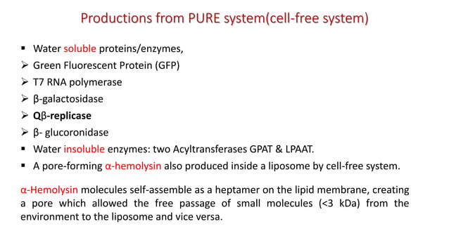 Semi synthetic minimal cells | PPT